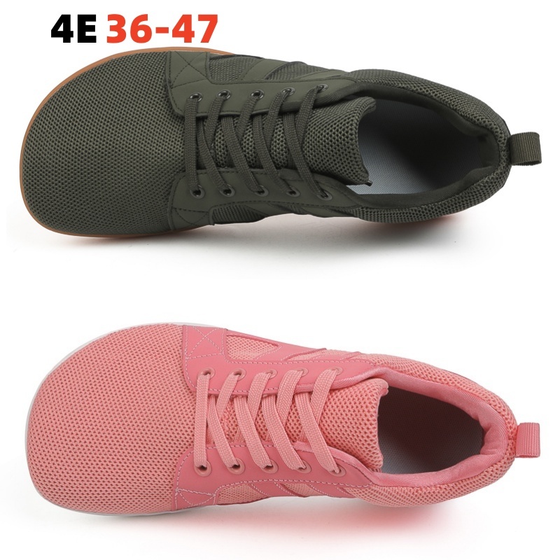 Men or women's wide Barefoot walking shoes non slip, breathable and ...