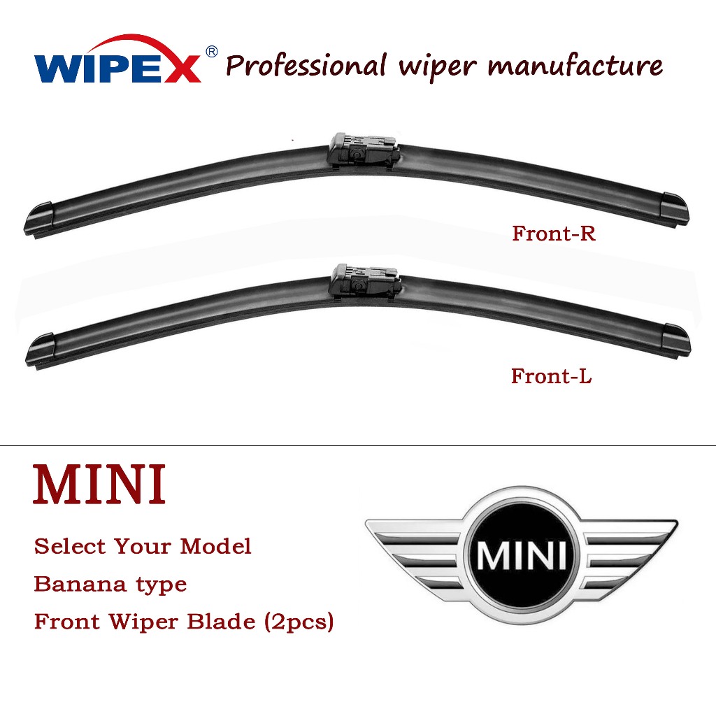 (Front+Rear 3pcs) MINI Cooper / Clubman / Countryman / Hardtop Wiper ...