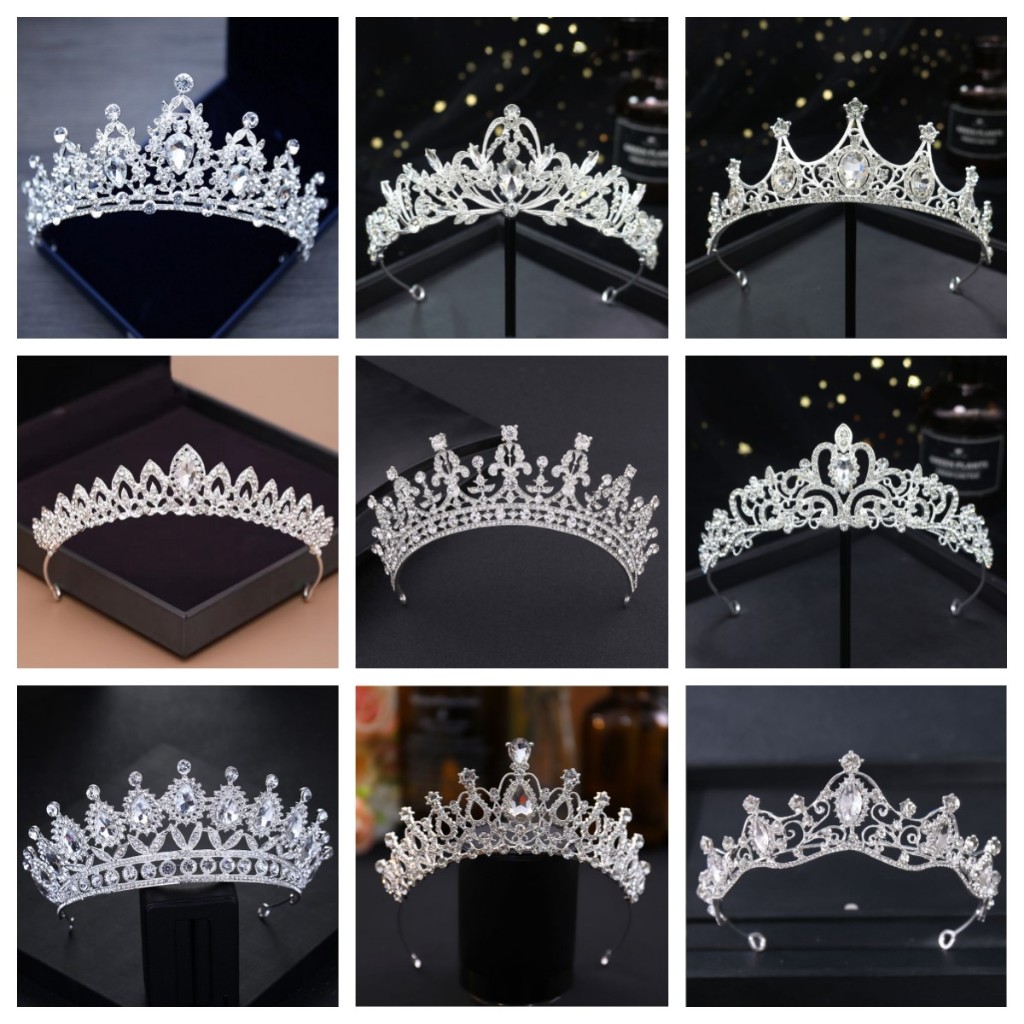Philippines Ready Stock Crystal Crown Bridal Wedding Tiara Headband ...