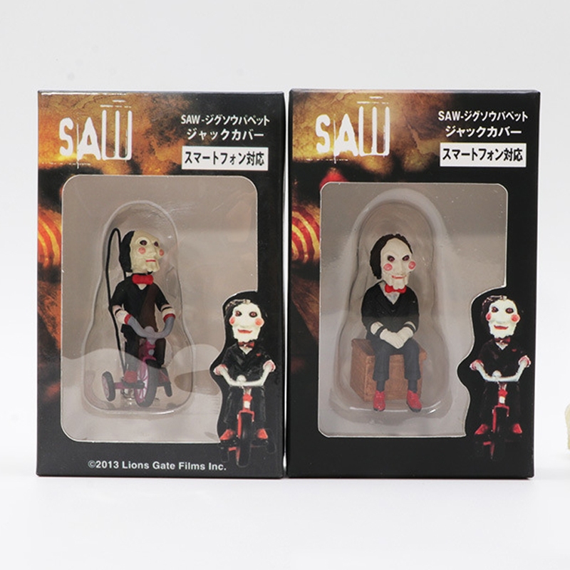 Movie SAW Billy Figure Horror Toy Doll Model Ornament Sitting Position ...