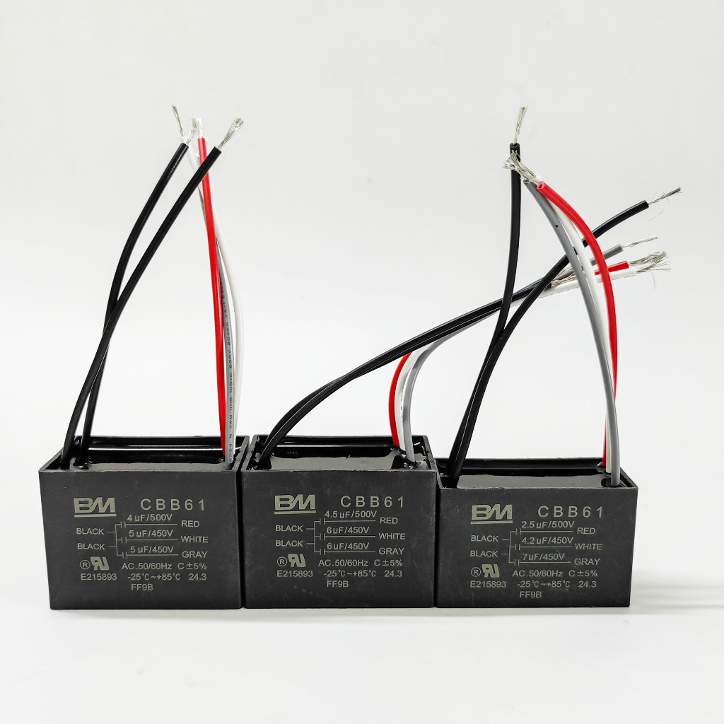 Bm CBB61 5 Wire Capacitor Ceiling Fan Speed Regulating Capacitor 3 in 1 ...