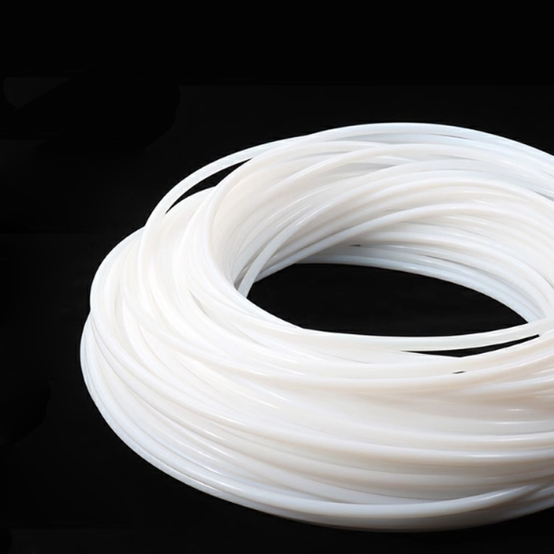 Tetrafluoro Capillary PTFE Tube Corrosion Resistance Teflon Tube Milky White Thin Hose 0.5/0.6/0 ...