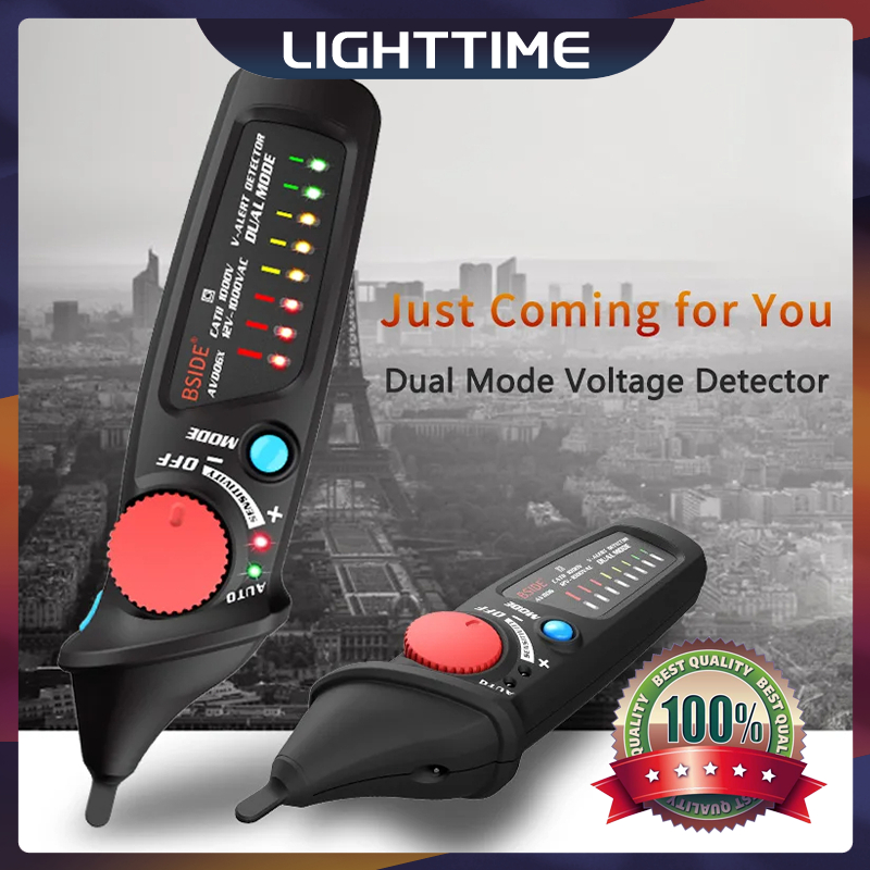 Non-Contact Voltage Detector Live/phase Wire Breakpoint NCV Adjustable ...