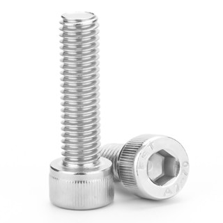 20pcs 304 Stainless Steel M2/M2.5 Hex Bolt Hexagon Socket Cap Head ...