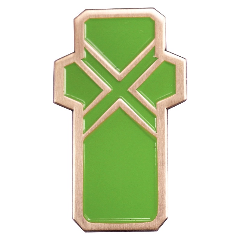 Aegis Core Crystal Badge Brooch RPG Game Xenoblade Chronicles Enamel ...