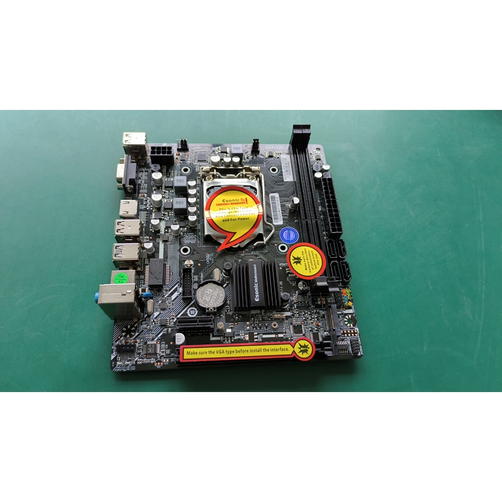 ESONIC brand intel h61 motherboard | Shopee Philippines