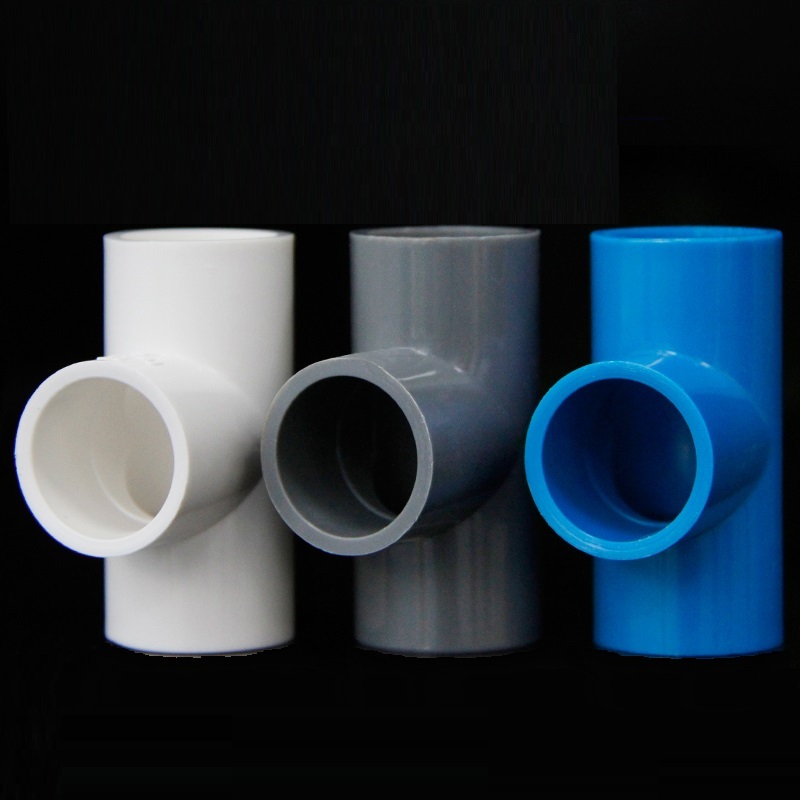 Inner Diameter 110-200MM PVC Tee Connector Garden Irrigation 3 Way ...