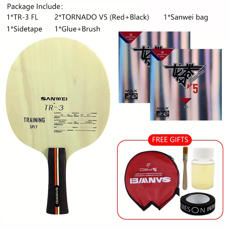 Original SANWEI T5000 (5+2 Carbon) CARBON Table Tennis Racket Blade TR ...