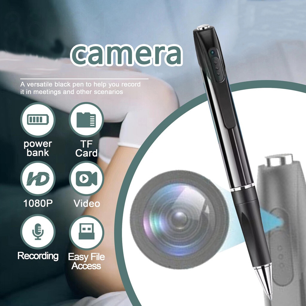 Mini Camera Pen HD 1080P Portable hidden Camera spy camera Wireless ...