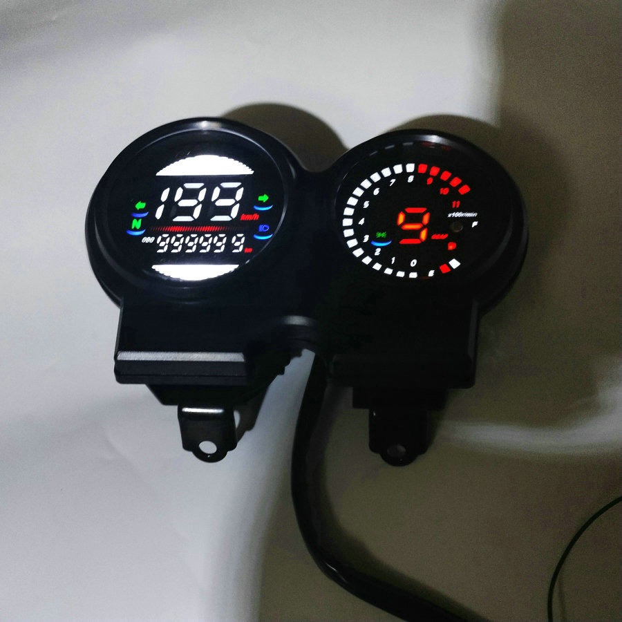 STAR-X125HX MOTORSTAR starx 125 Digital Meter Speedometer LED Display ...