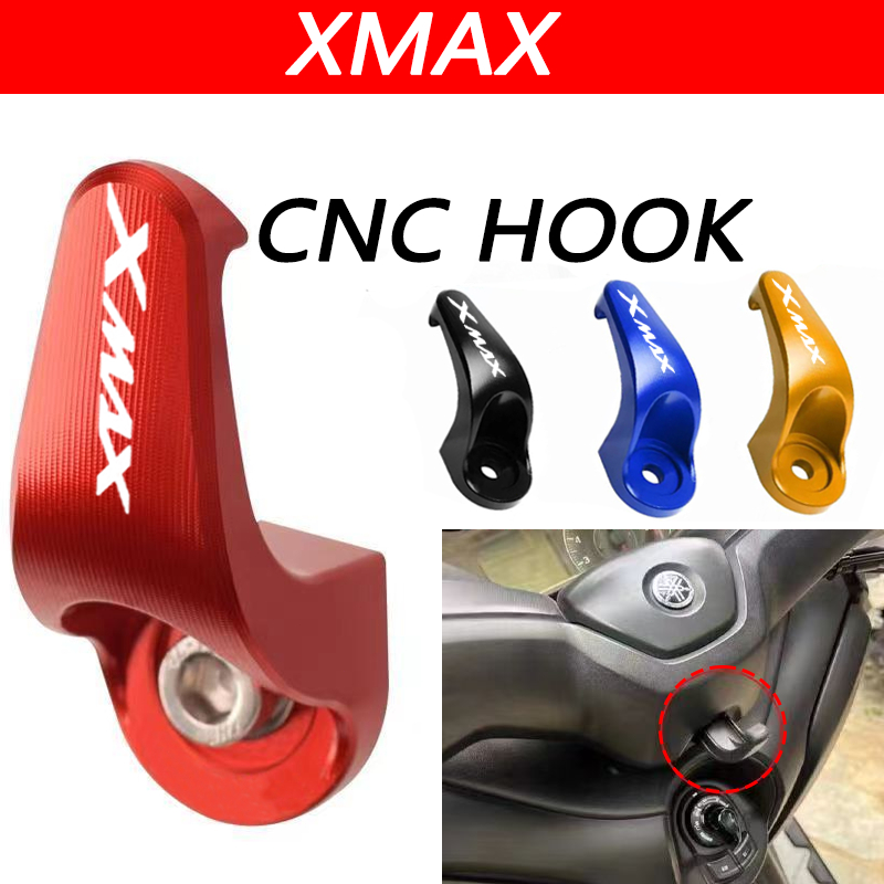 Motorcycle Helmet Hook CNC alloy for YAMAHA XMAX300 V1 V2 V3 XMAX 250 ...