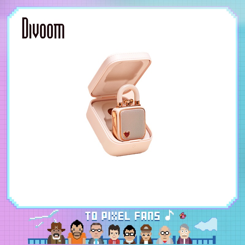 Divoom LoveLock Mini Wireless Bluetooth Speaker Girl Friend Birthday ...