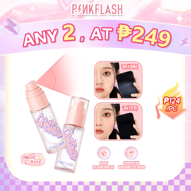 PINKFLASH #More&More Shine-free Oil-control Makeup Setting Spray Matte ...
