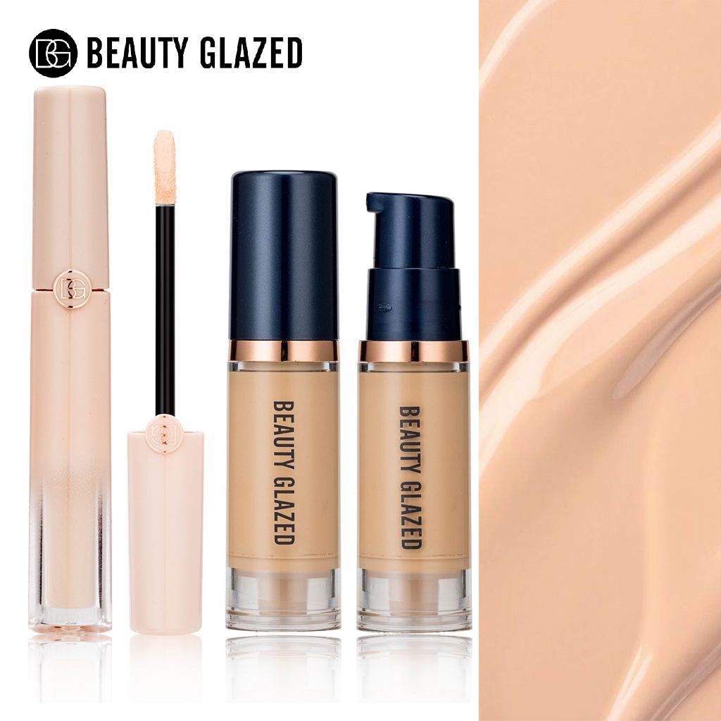 5 Color Foundation + Concealer Set, Velvet Matte And Delicate Texture ...