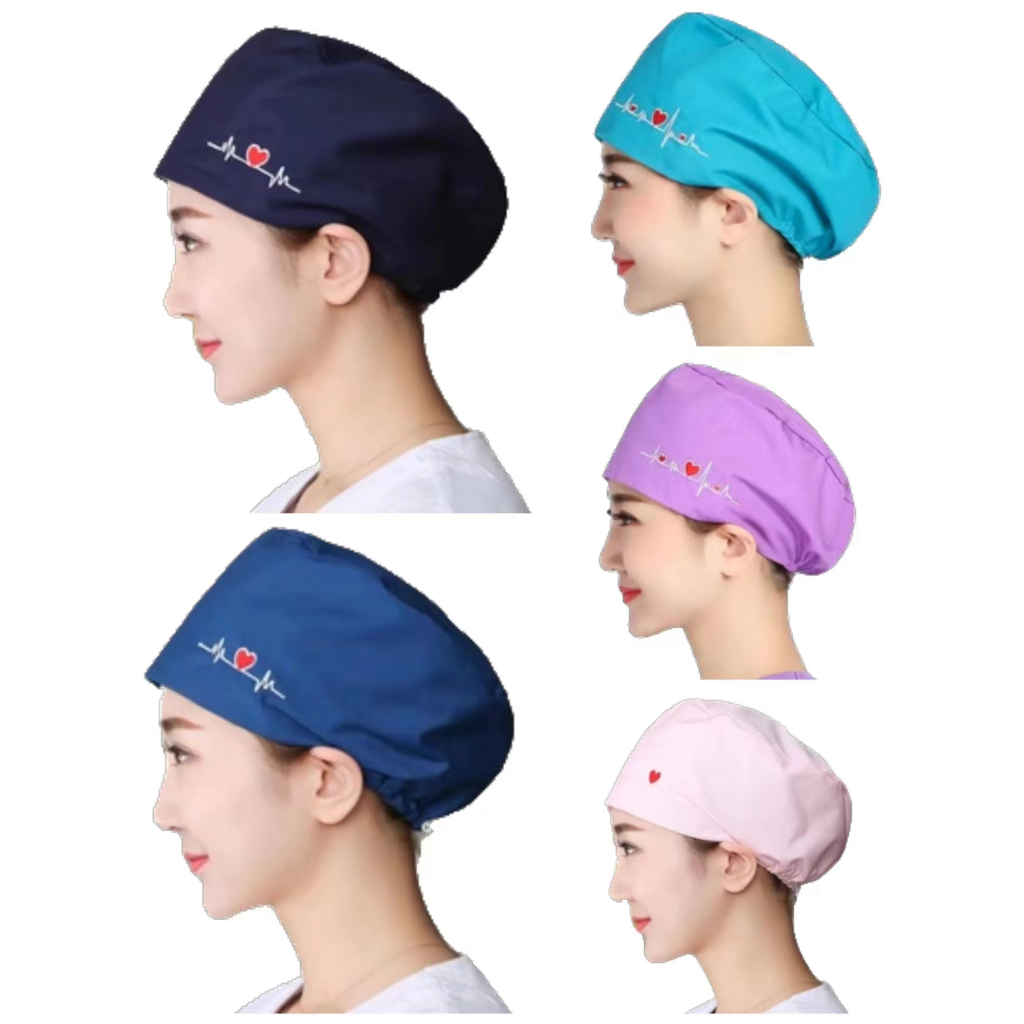 Surgical cap men and women operating room cap doctor nurse cap oral ...