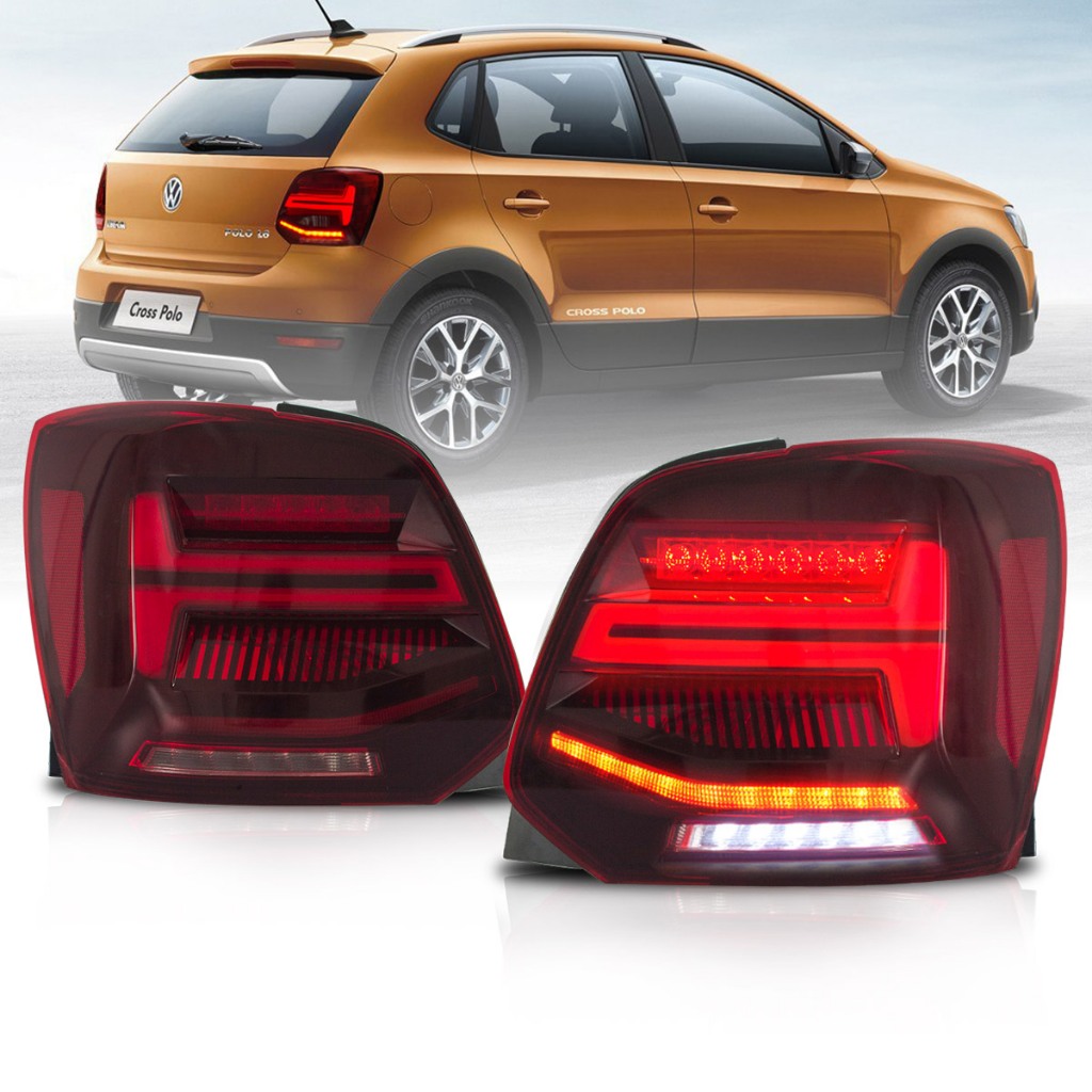 2011-2017 Volkswagen Polo 5th Gen (LWB/SWB) Vland LED Tail Lights With ...