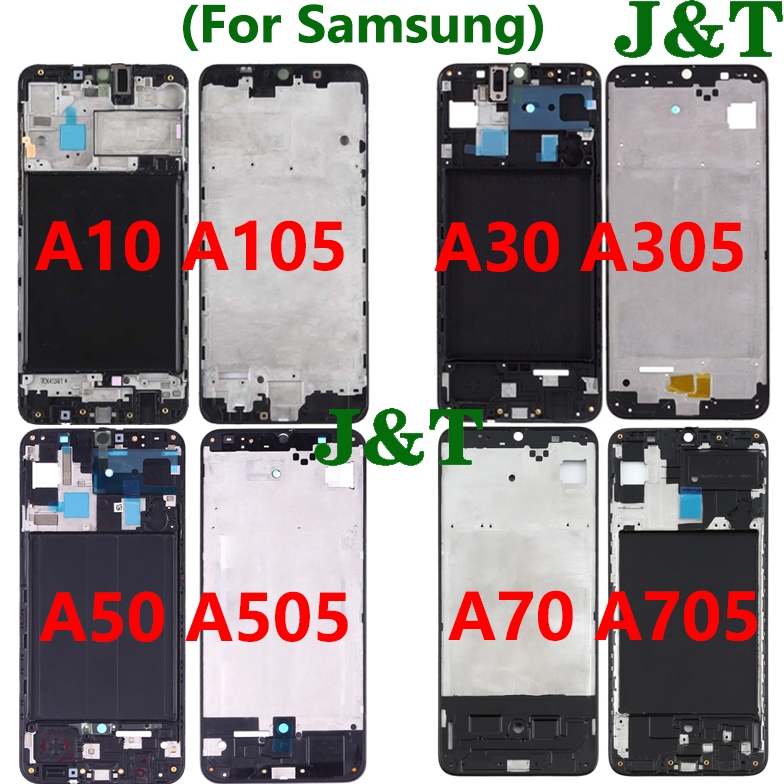 For Samsung A10 A20 A30 A50 A70 LCD Front Middle Frame Housing Bezel ...