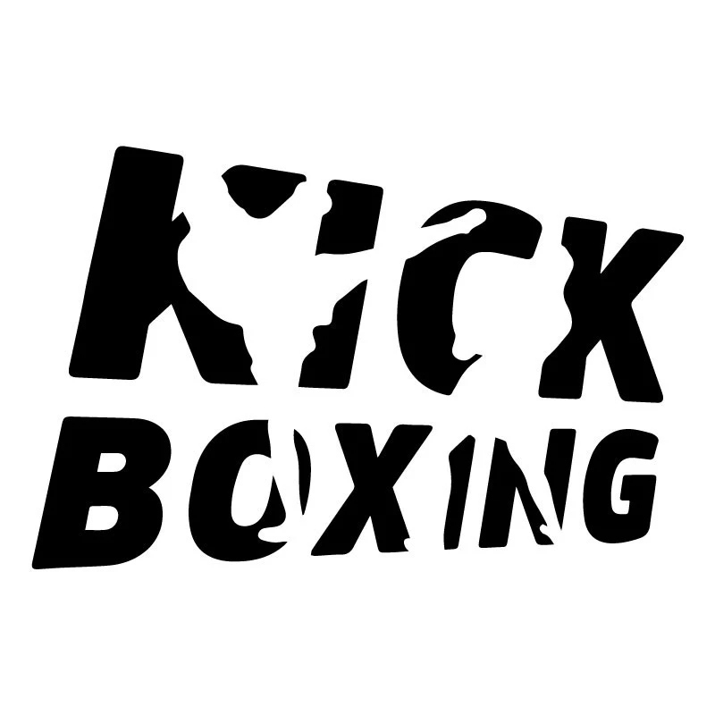 KICK BOXING Vinyl Sticker Car Decal Laptop Decal Window or Bumper ...
