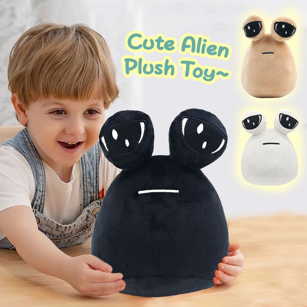 Alien POU Plush Toy New Year Gift, Children Doll Doll Birthday Holiday ...
