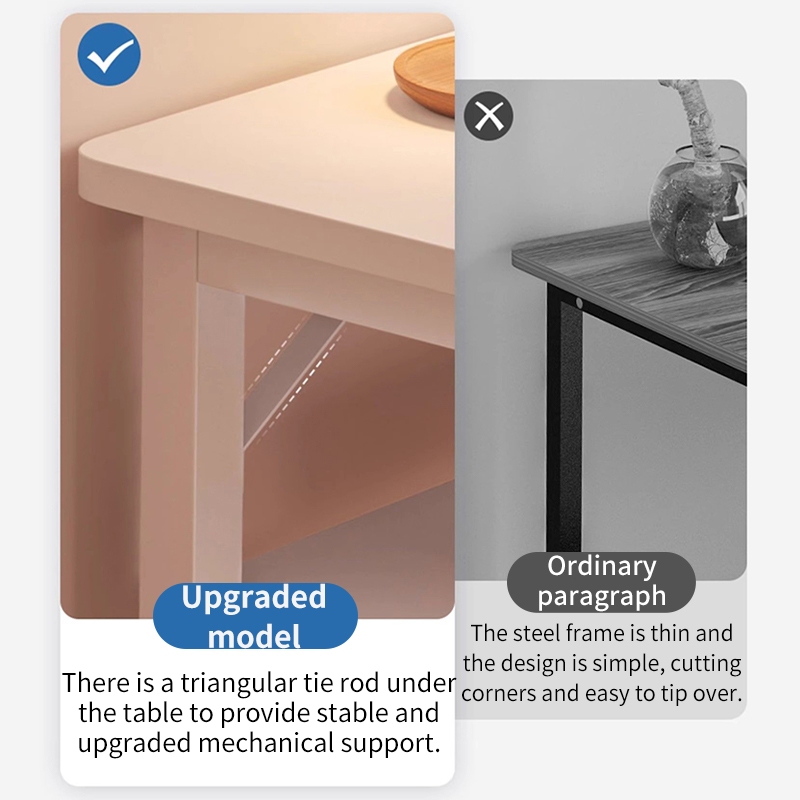 Computer table wood 80/100/120cm for Bedroom Desk home long table ...