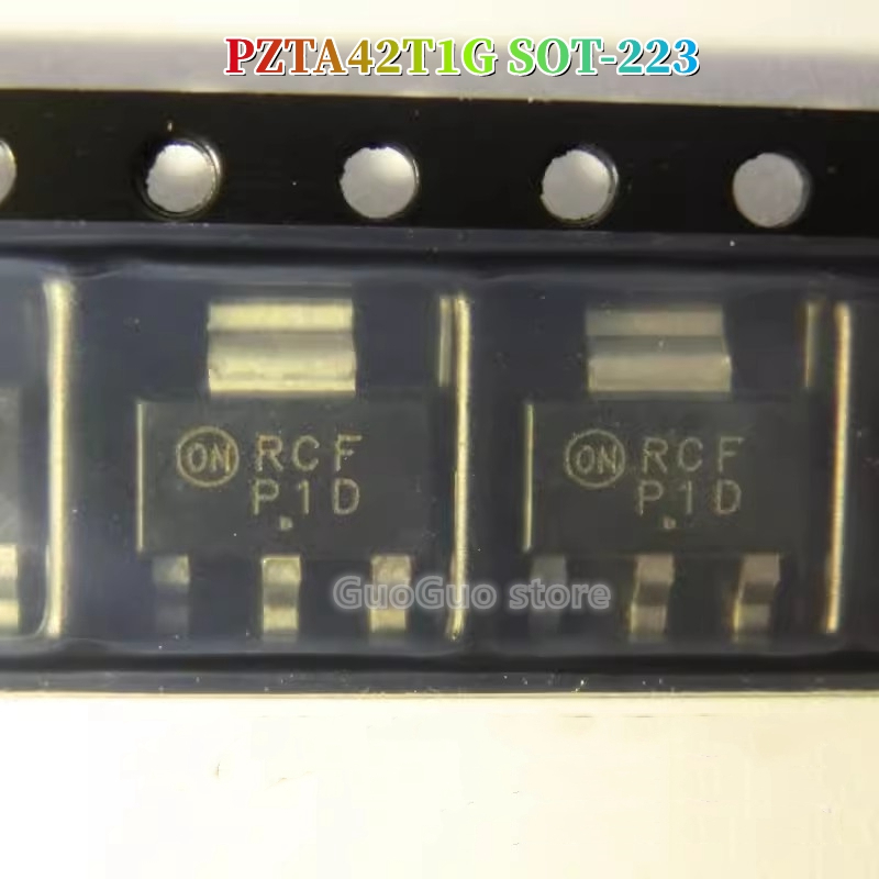 10pcs PZTA42T1G SOT-223 PZTA42 SOT223 SMD P1D 500mA/300V NPN Transistor New Original | Shopee ...