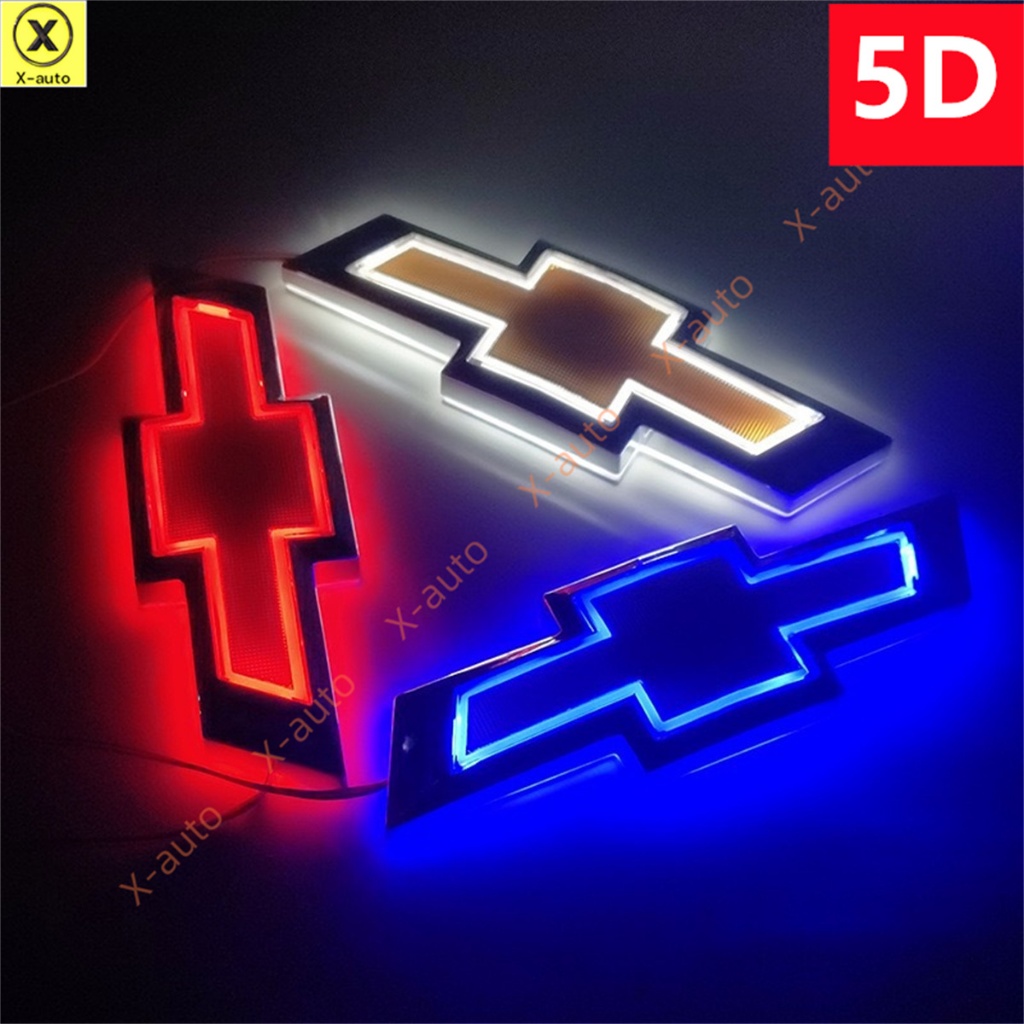 Chevrolet 5D & 2D Car LED Emblem Logo Badge Light - Fits Front or Rear ...