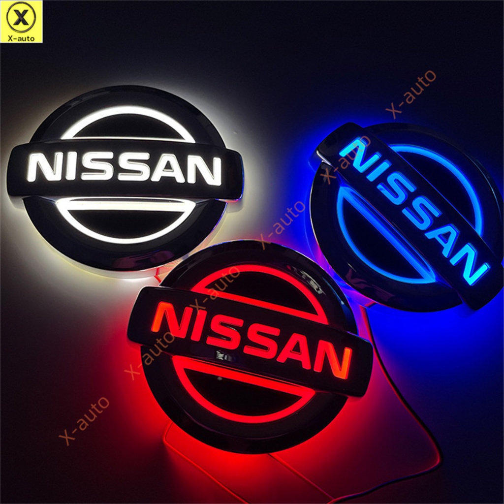5D LED Emblem Illuminated Logo Badge Light Compatible with Nissan ...
