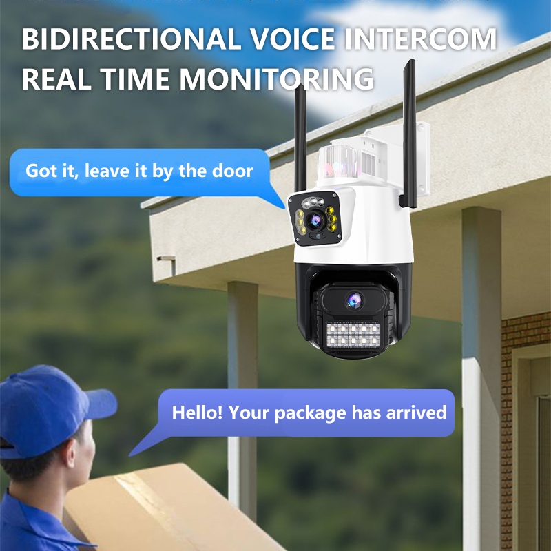 V360 PRO CAMERA CCTV Dual Screen Outdoor Surveillance System | Shopee ...