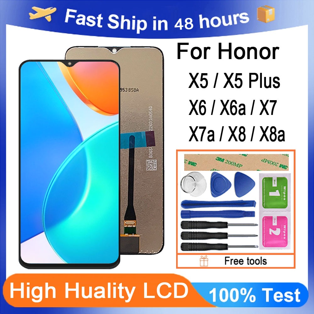 OEM For Huawei Honor X5 Plus X5 X6 X6a X6b X7 X7a X7b X8 4G 5G X8a X9 5G LCD Display Touch ...