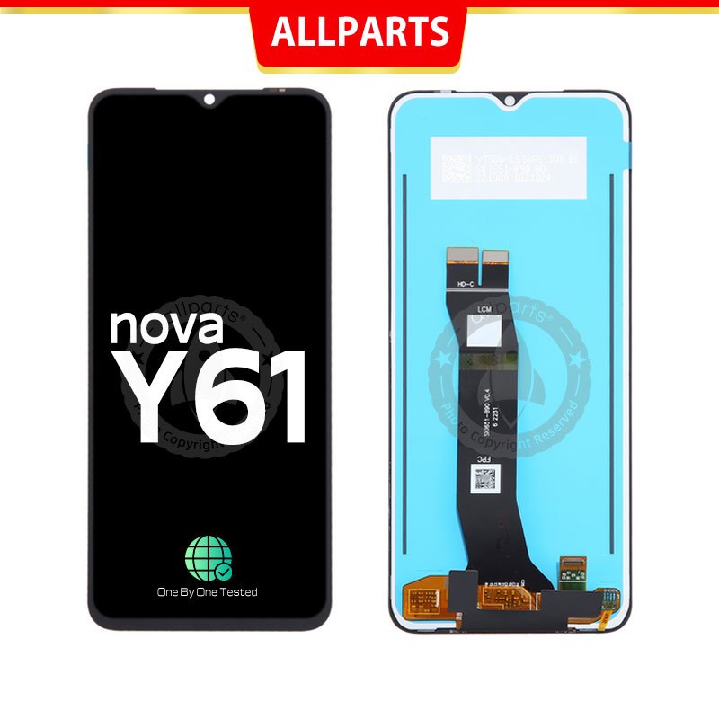 ALLPARTS Display for HUAWEI NOVA Y61 LCD Touch Screen Digitizer Replacement EVE-LX9 | Shopee ...