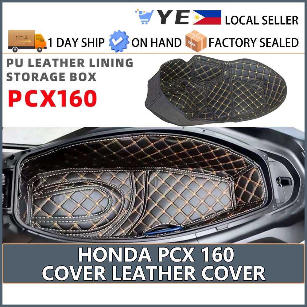 HONDA PCX 160PREMIUM UBOX Seat COMPARTMENT Cover Leather Cover | Shopee ...