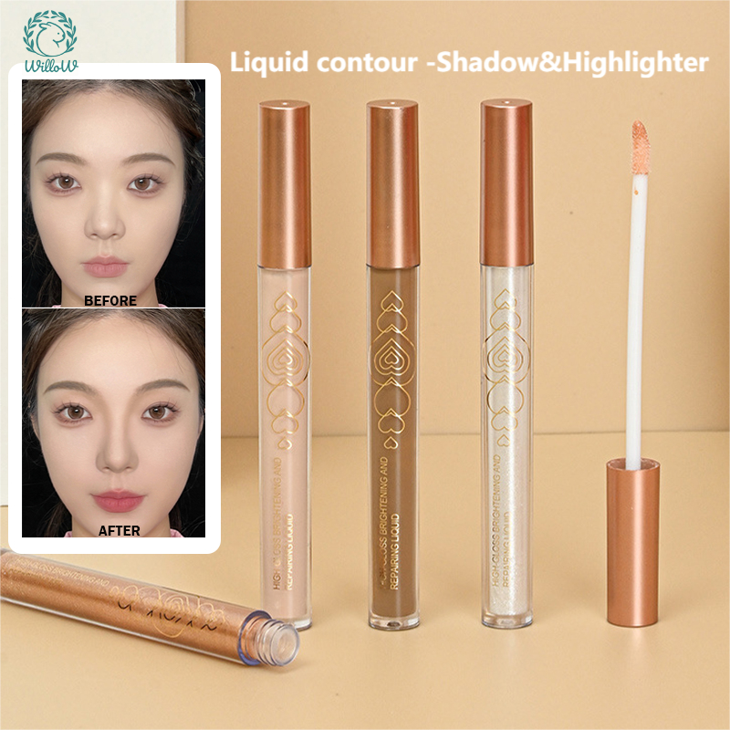 Matte Liquid Shadow & Hightlighter Waterproof Sweatproof Pearl ...