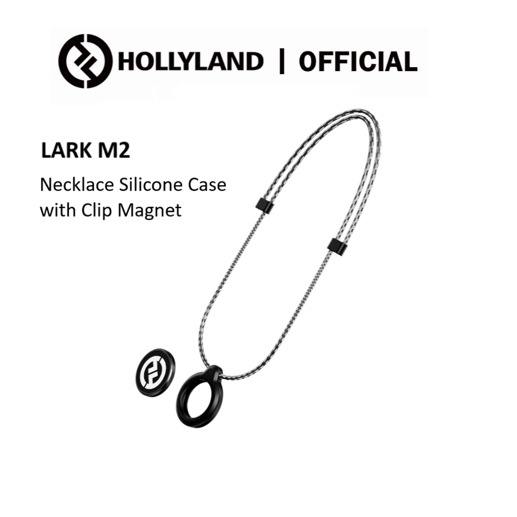 Hollyland Necklace Silicone Case with Clip Magnet for LARK M2 Wireless ...
