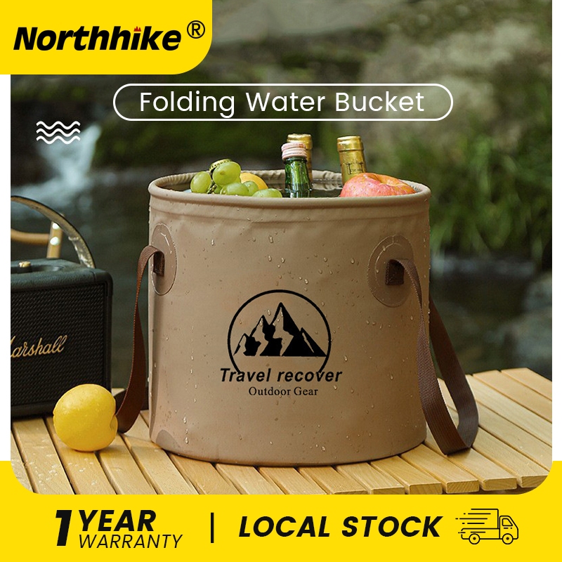 Northhike Camping Folding Water Bucket Waterproof Foldable Water Sink ...