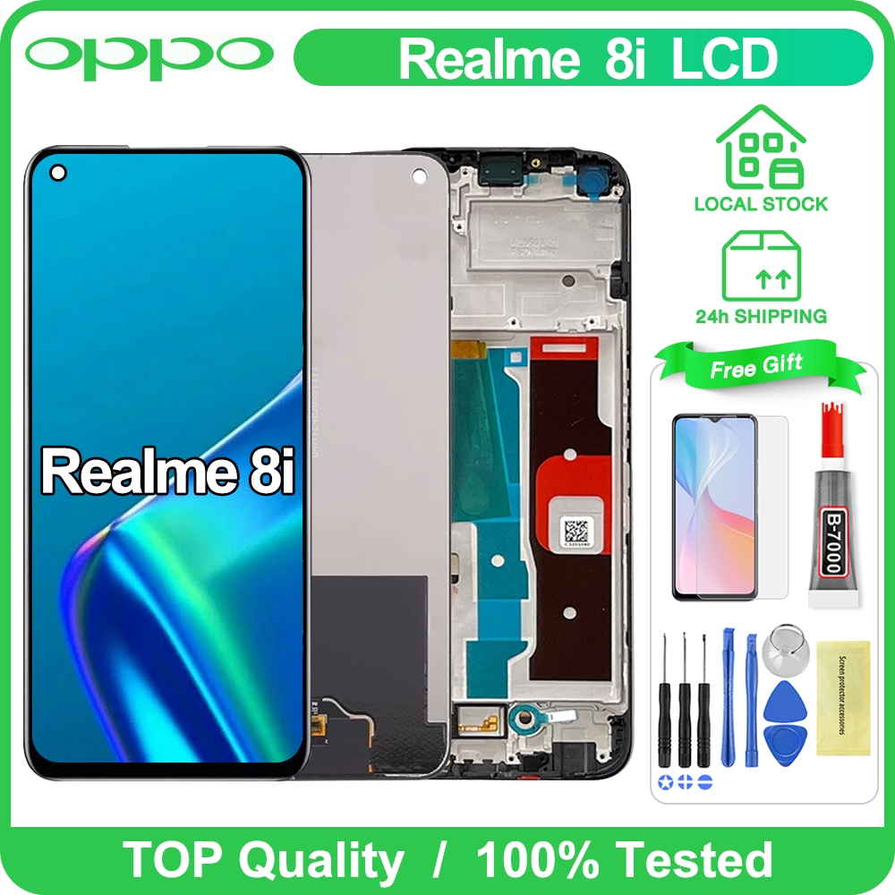 LCD For Oppo Realme 8i /9i / K9S / Q3S / Q3T / V25 / Q5 RMX3151 LCD ...