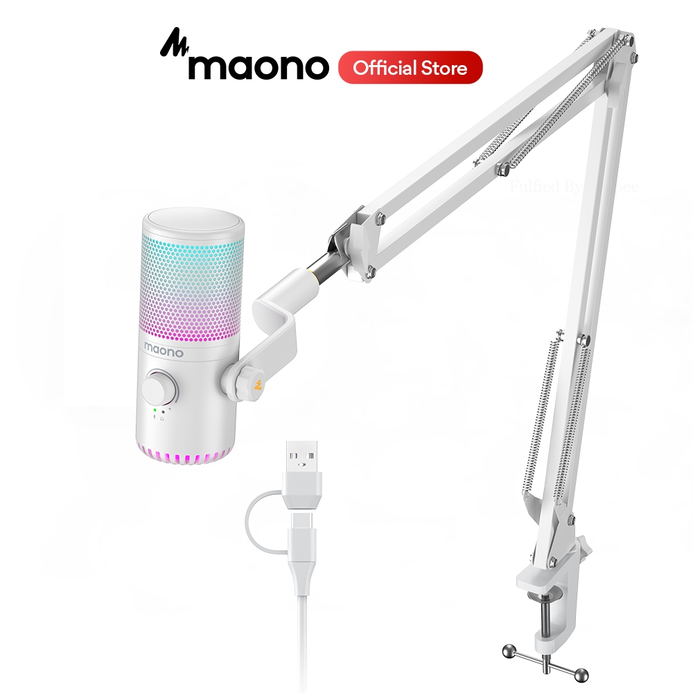 Maono DM30S Gaming Microphone USB Mic Condenser Mic with Maonolink ...