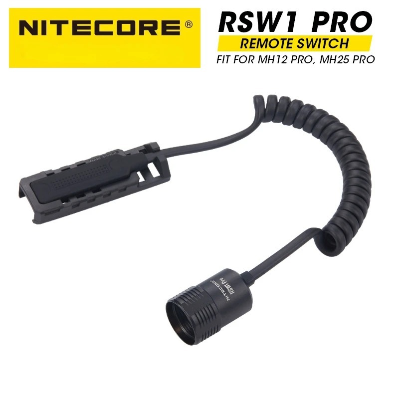 NITECORE RSW1 Pro Flashlight Tactical Remote Switch Picatinny Rail ...