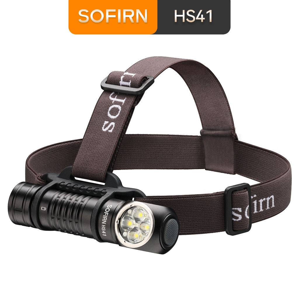 SOFIRN HS41 Headlamp 4000lm 21700 USB C Rechargeable with Power Bank ...