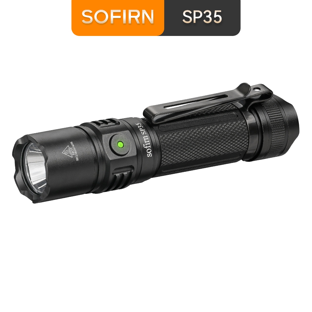 Sofirn Sp35 Flashlight Rechargeable Super Bright 2000 Lumen With Sst40 ...