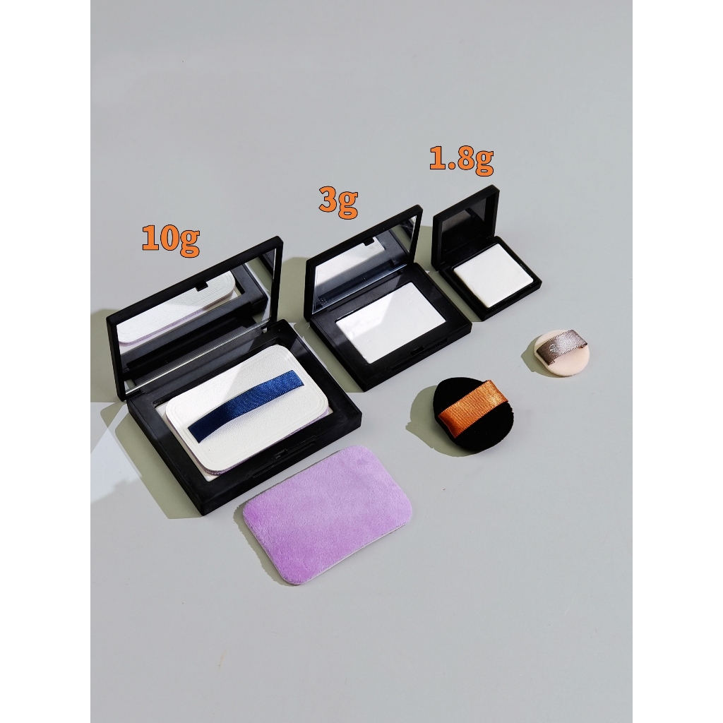 Big White Cake Dedicated Pressed Powder Flocking Replacement Puff 10g ...