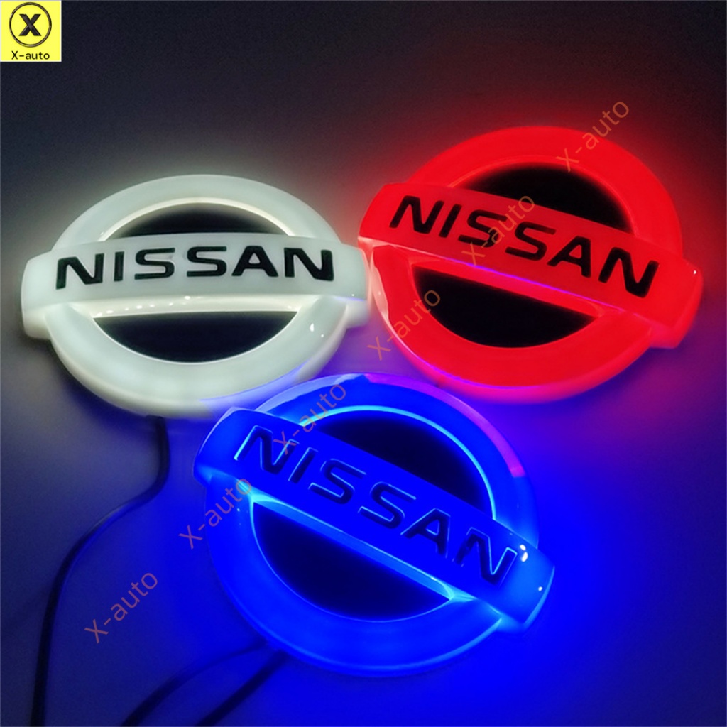 Nissan 4D Car LED Emblem Logo Badge Light - Fits Front or Rear ...