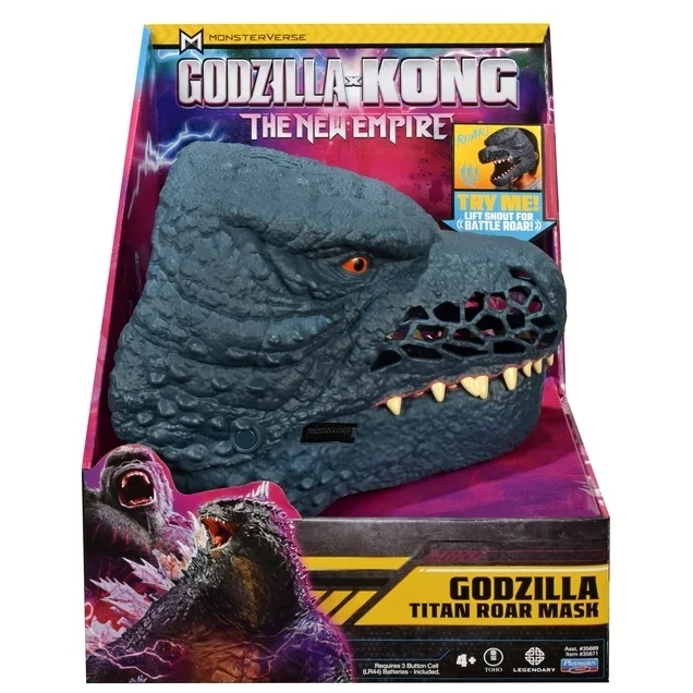 Godzilla x Kong: Godzilla Interactive Mask by Playmates Toys | Shopee ...