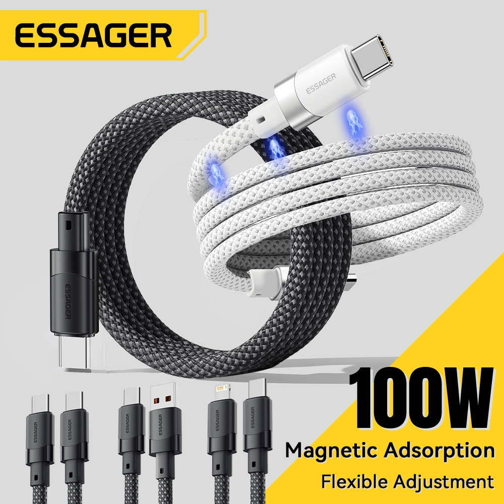 Essager M 100w/30w Aluminum Alloy Magnetic Absorption Storage Fast ...