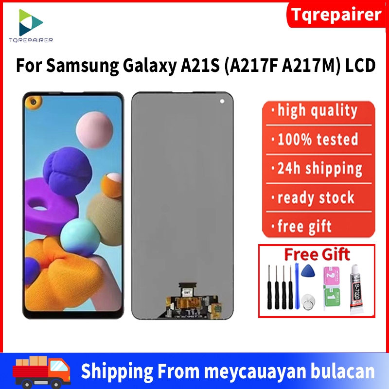 [Tqrepairer ] For Samsung Galaxy A21S (A217F A217M) LCD With Frame DIsplay Touch Screen ...