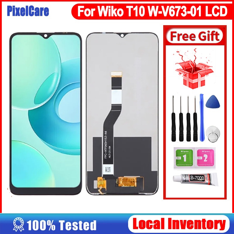 Pixelcare LCD For Wiko T10 W-V673-01 /Wiko T50 /Wiko 10 /Wiko T3 LCD Display Touch Screen ...