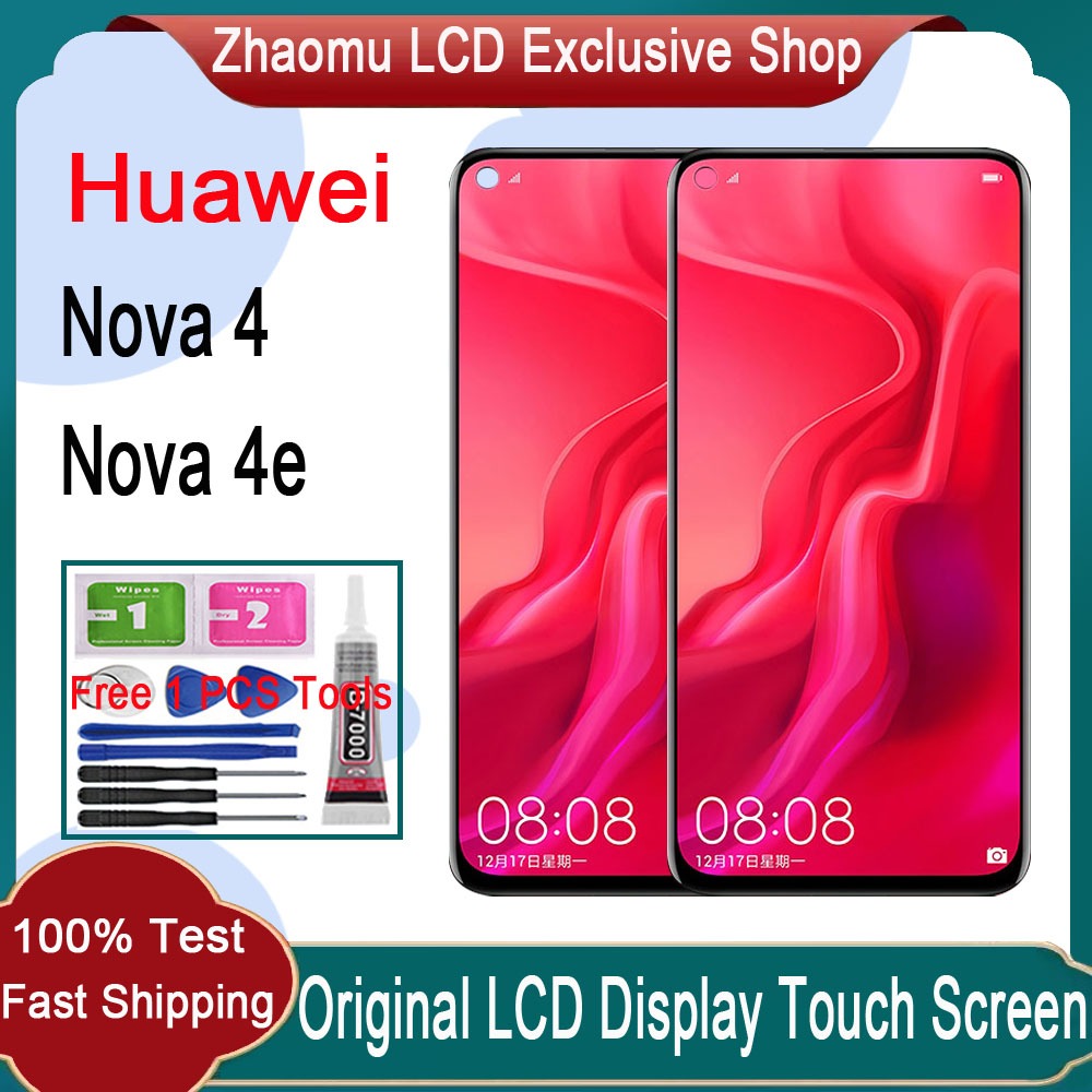 Original Huawei Nova 4 Nova 4e LCD Display Touch Screen Replacement | Shopee Philippines
