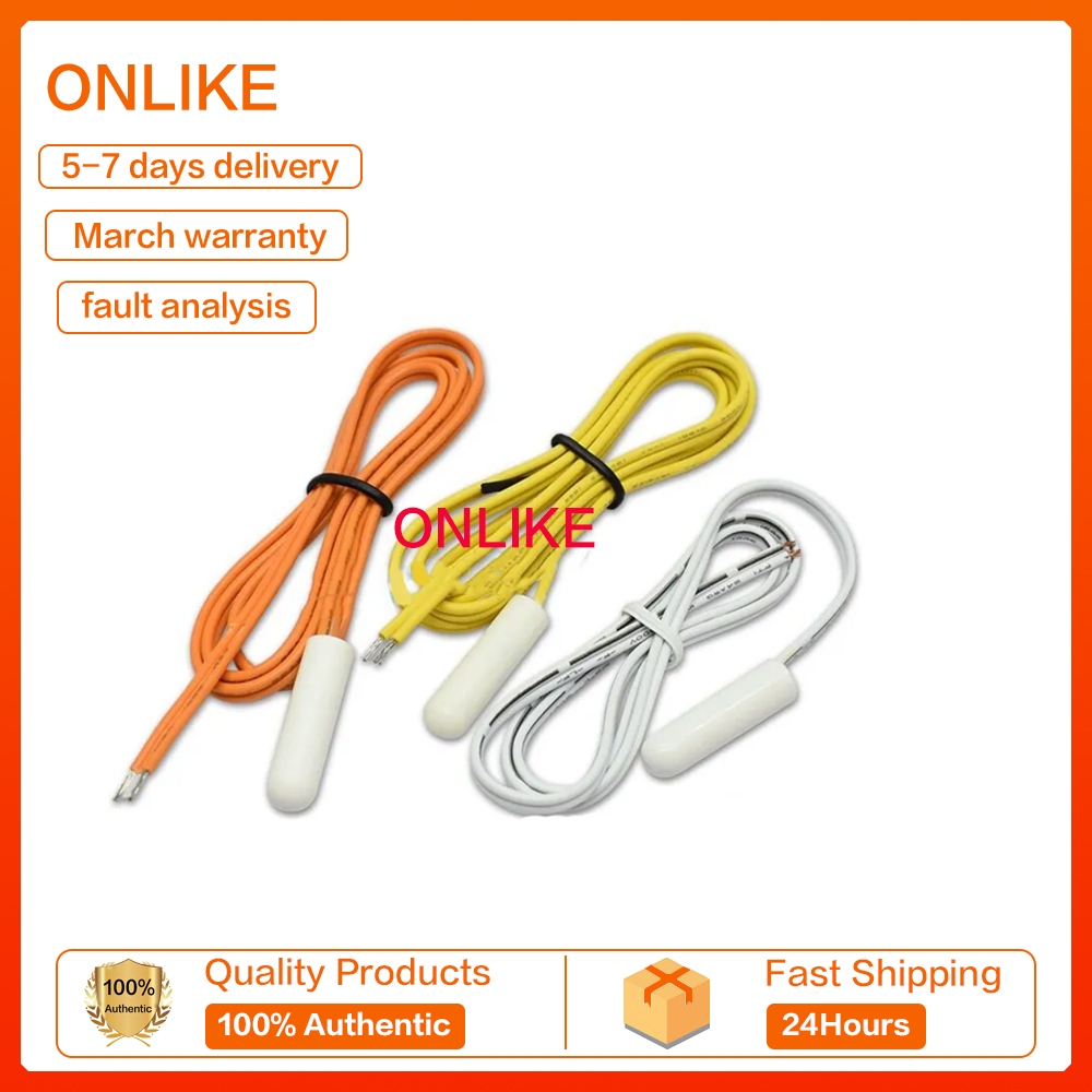 2.1K/5K/10K Defrosting Temperature Detection Sensor Probe Refrigerator ...