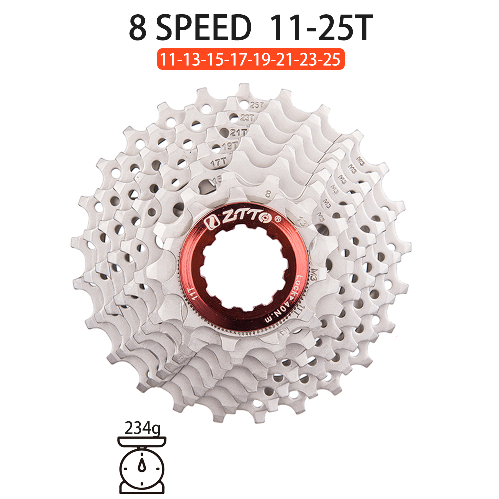 ZTTO MTB Cogs Road Bike Cassette 8/9/10/11/12 Speed Freewheel 8-12S 23 ...