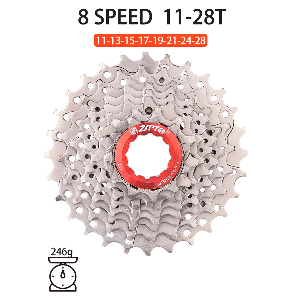 ZTTO MTB Cogs Road Bike Cassette 8/9/10/11/12 Speed Freewheel 8-12S 23 ...