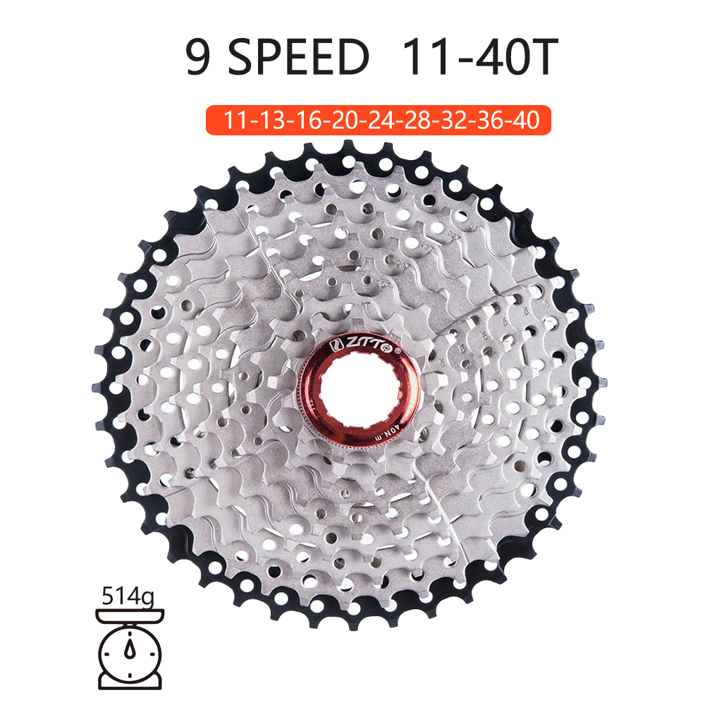 ZTTO MTB Cogs Road Bike Cassette 8/9/10/11/12 Speed Freewheel 8-12S 23 ...